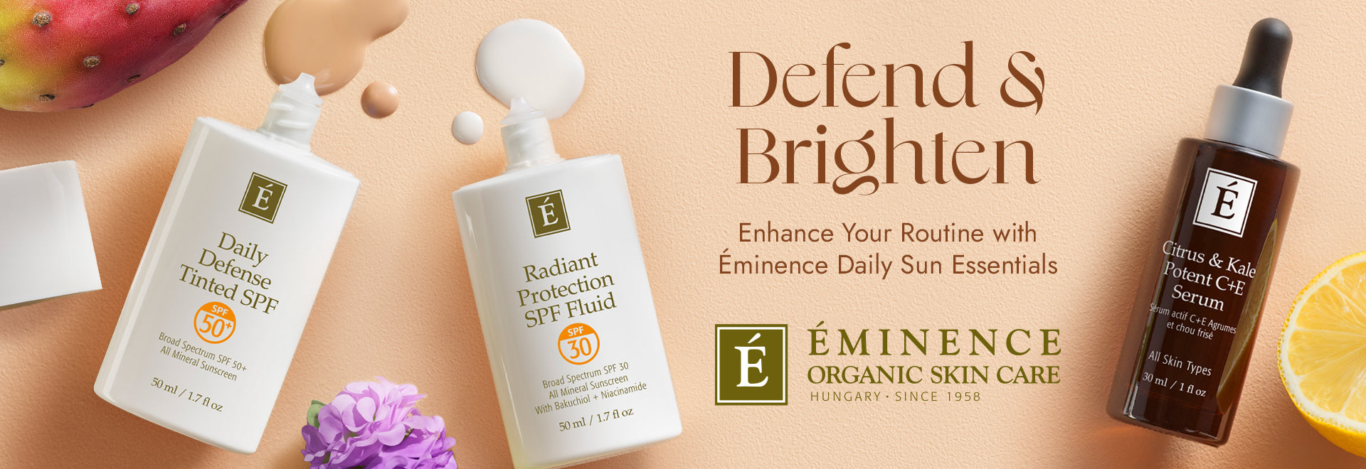Glow and Protect: Introducing Eminence Organics Daily Defense Tinted S ...
